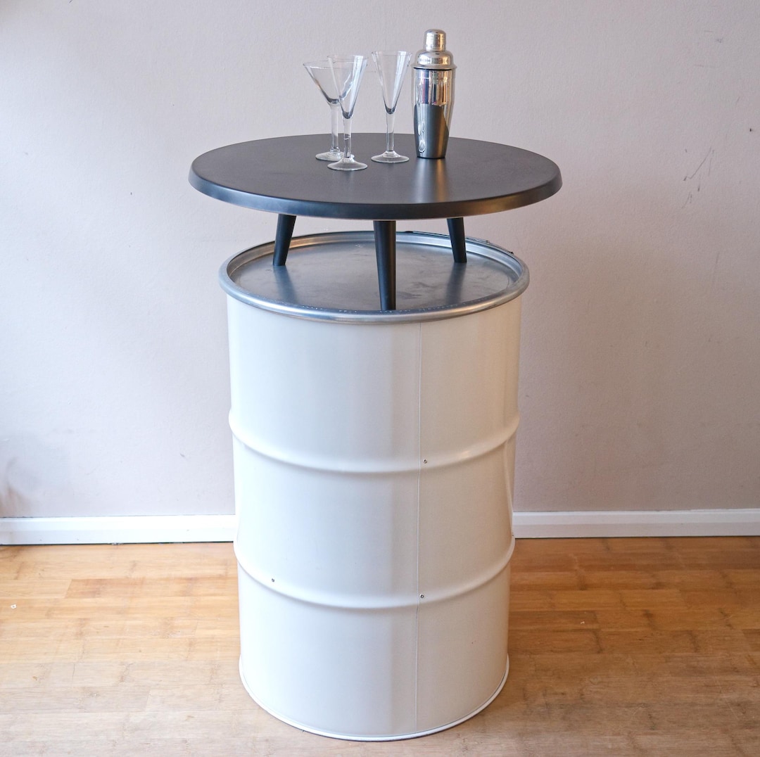High Table (oil Drum + Top) - Etsy