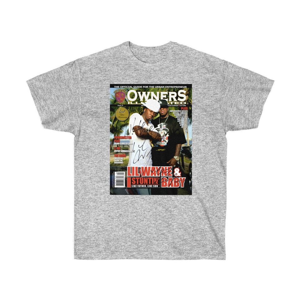 Lil Wayne Baby Signed Owners Cover Unisex Ultra sold by Augusta Gutters ...