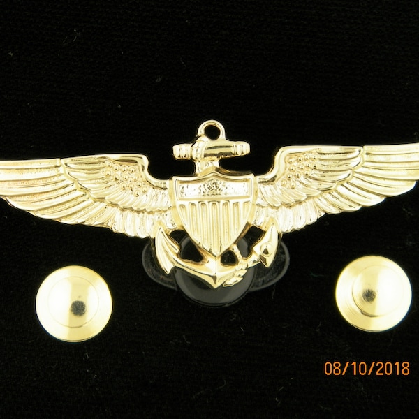 Navy Pin - Etsy
