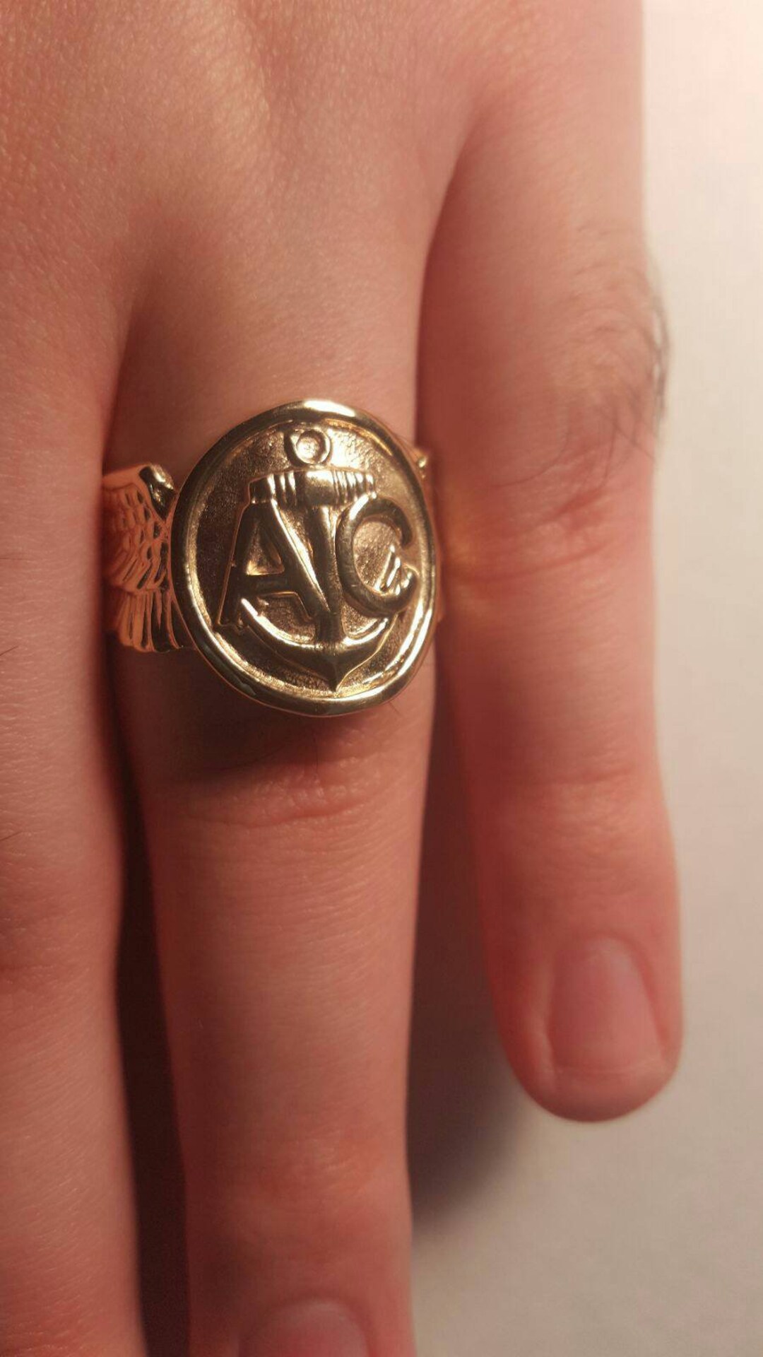 Aircrew Badge Ring - Etsy