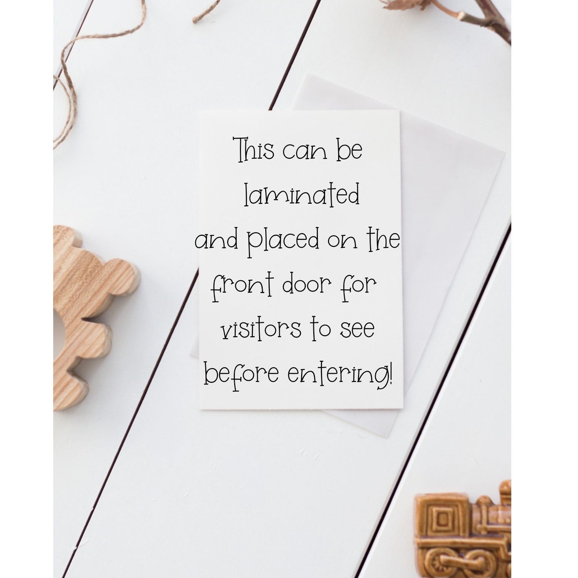 Immune Compromised Door or Window Sign Wash Your Hands Sign | Etsy