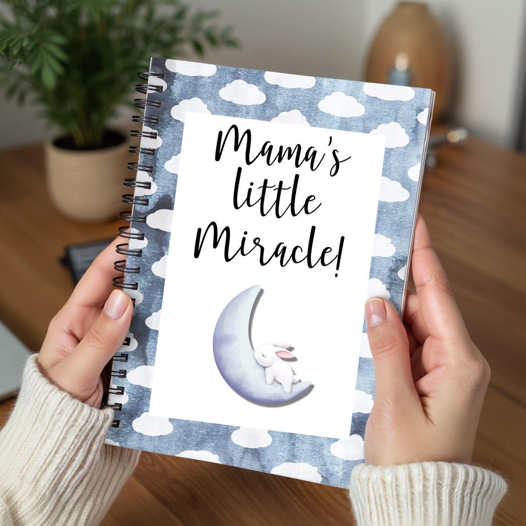 Baby Journal, Notebook, Preemie Journal, NICU Journal, Preemie Gift ...