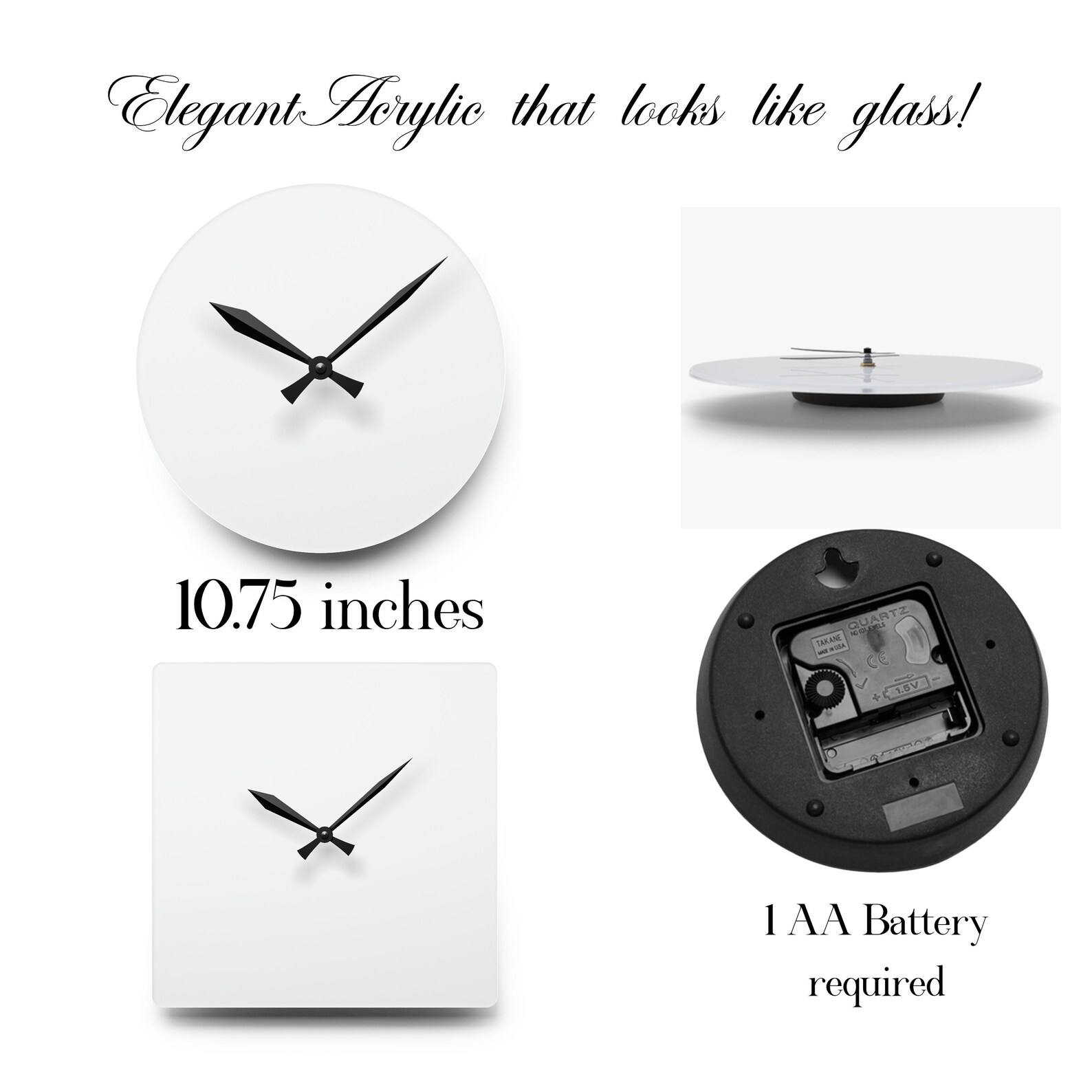 Davinci Studies of the Foetus in the Womb Clock, Gift for Obstetrician ...
