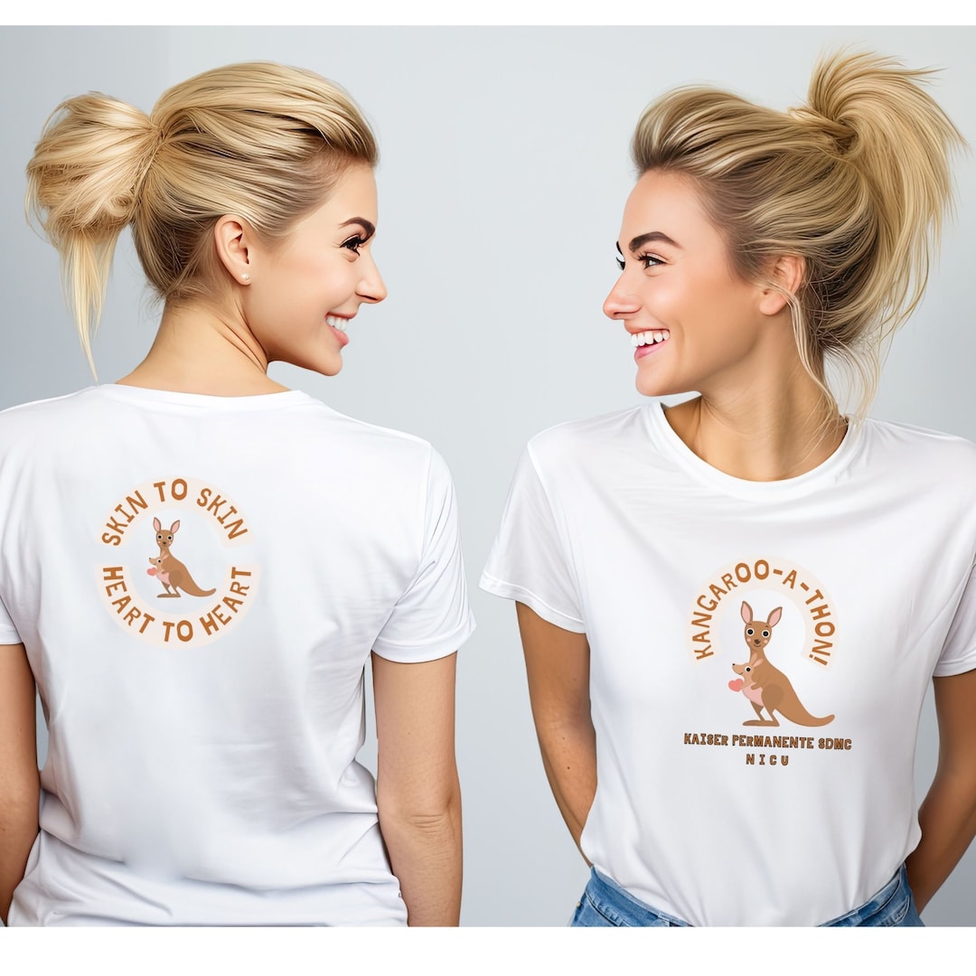 Personalized NICU Nurse Shirt: Kangaroo Care Awareness Day Cotton Tee ...