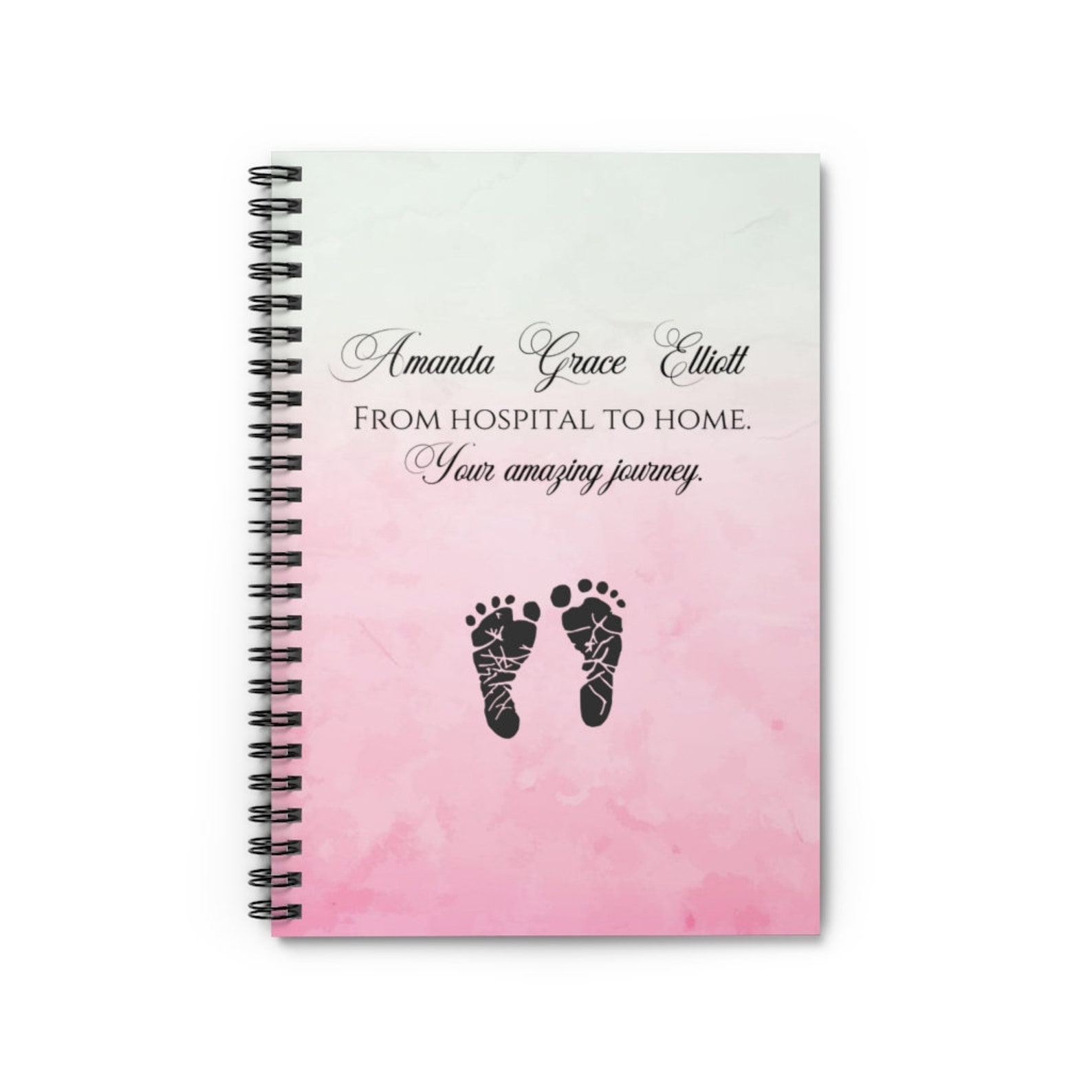 NICU Baby Journal Personalized Custom Preemie Lined Notebook - Etsy