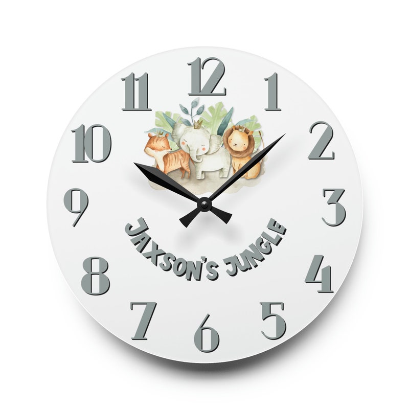 Elephant Clock - Etsy