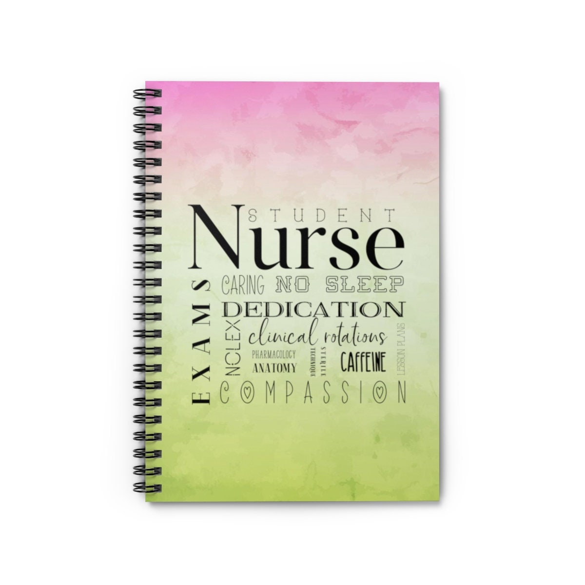 Student Nurse Spiral Notebook Clinical Notebook Gift for | Etsy