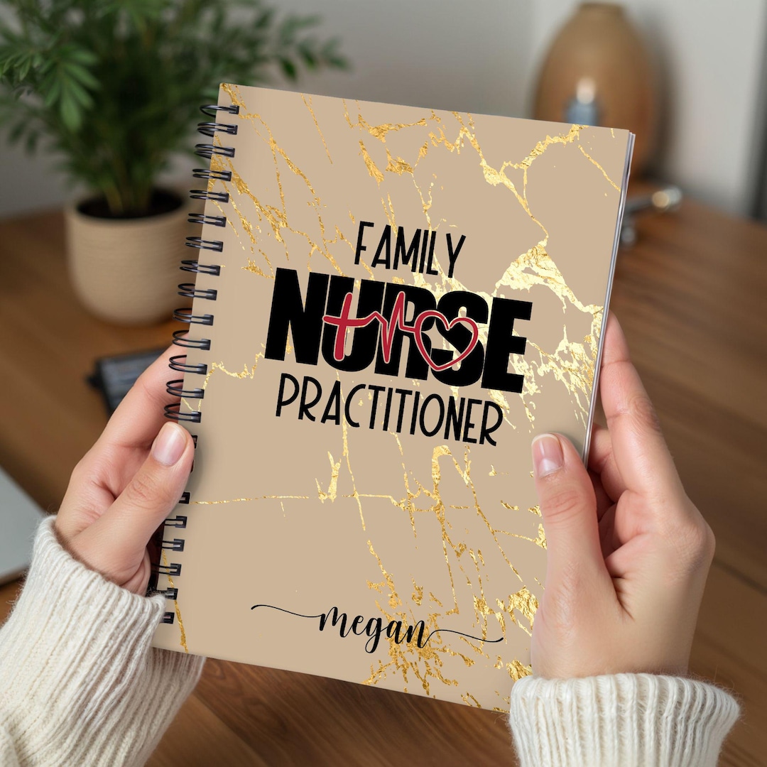 Personalized Nurse Practitioner Journal, NP School Journal, FNP, Family ...