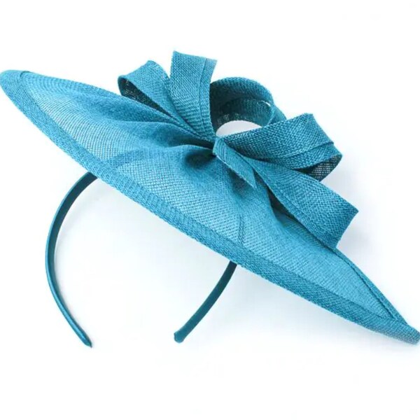 Teal Fascinator - Etsy