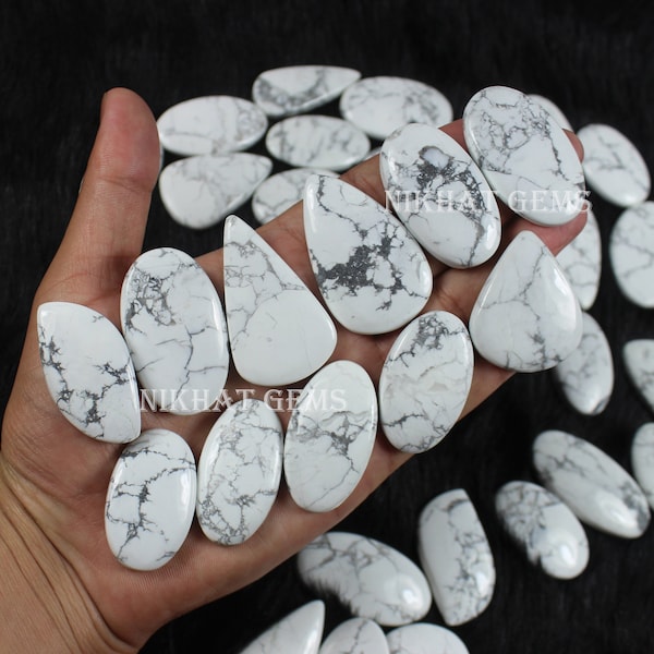 Howlite Cabochon - Etsy