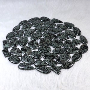 Natural Green Chinese Writing Jasper Gemstone, Wholesale Chinese Jasper ...