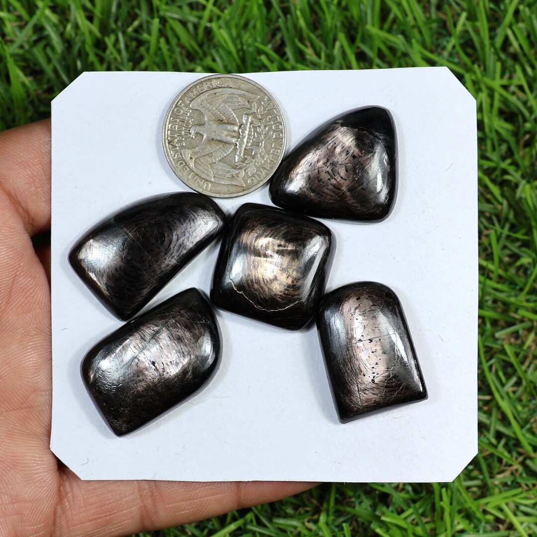 Flashy Hypersthene Gemstone Lot, 5 Pieces 198 Carat, Amazing Mix Shape ...