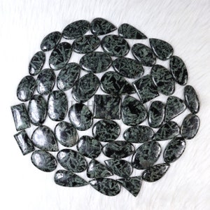 Natural Green Chinese Writing Jasper Gemstone, Wholesale Chinese Jasper ...