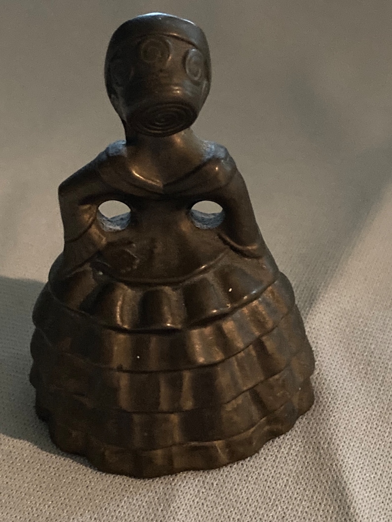 Brass Figurine Bell of a Woman - Etsy