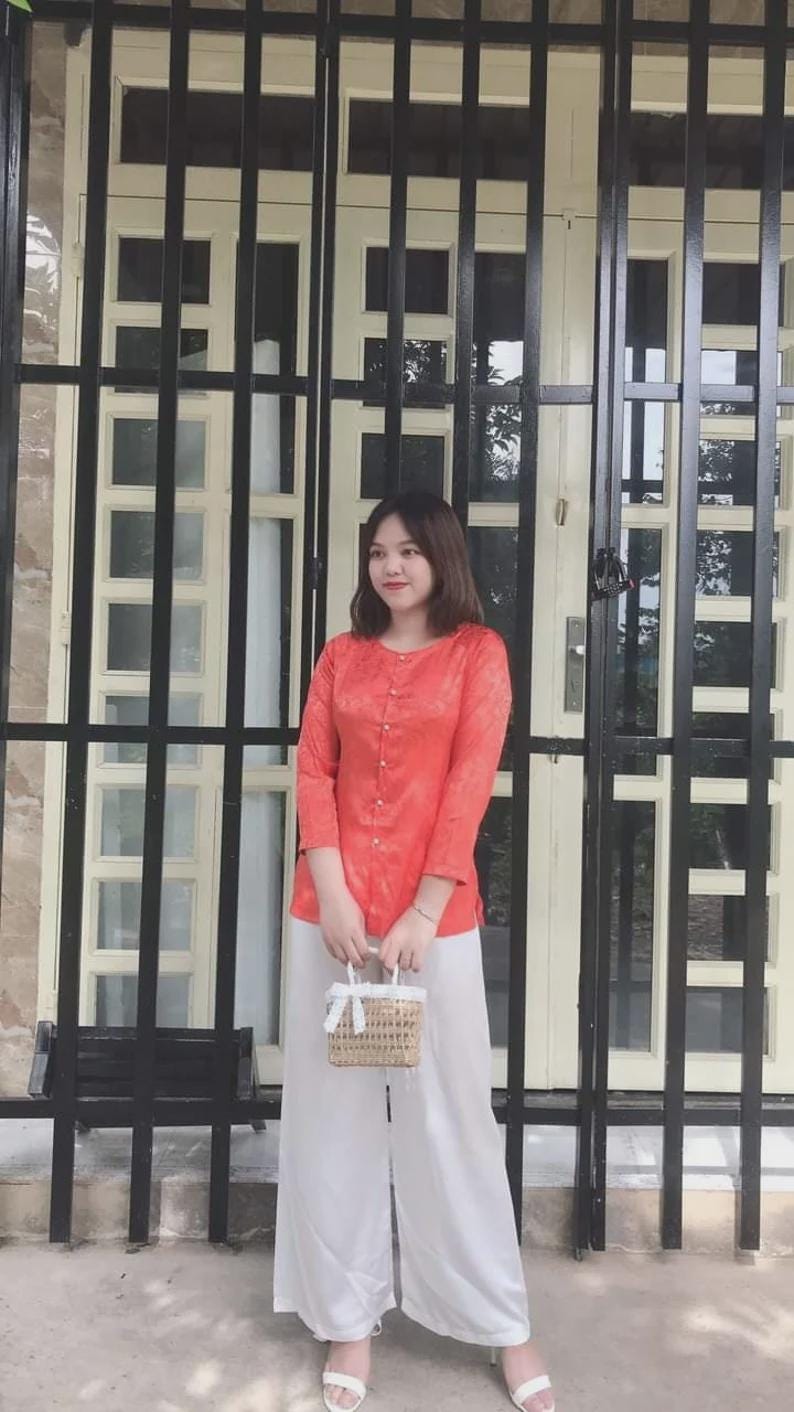 Ba Ba Nguyên Bộ (southern Vietnamese Shirt With Pants)|ba Ba Lunar New ...