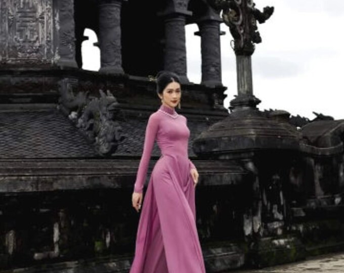 Vietnamese Traditional Ao Dai for Women With Pants -ready to Ship ...