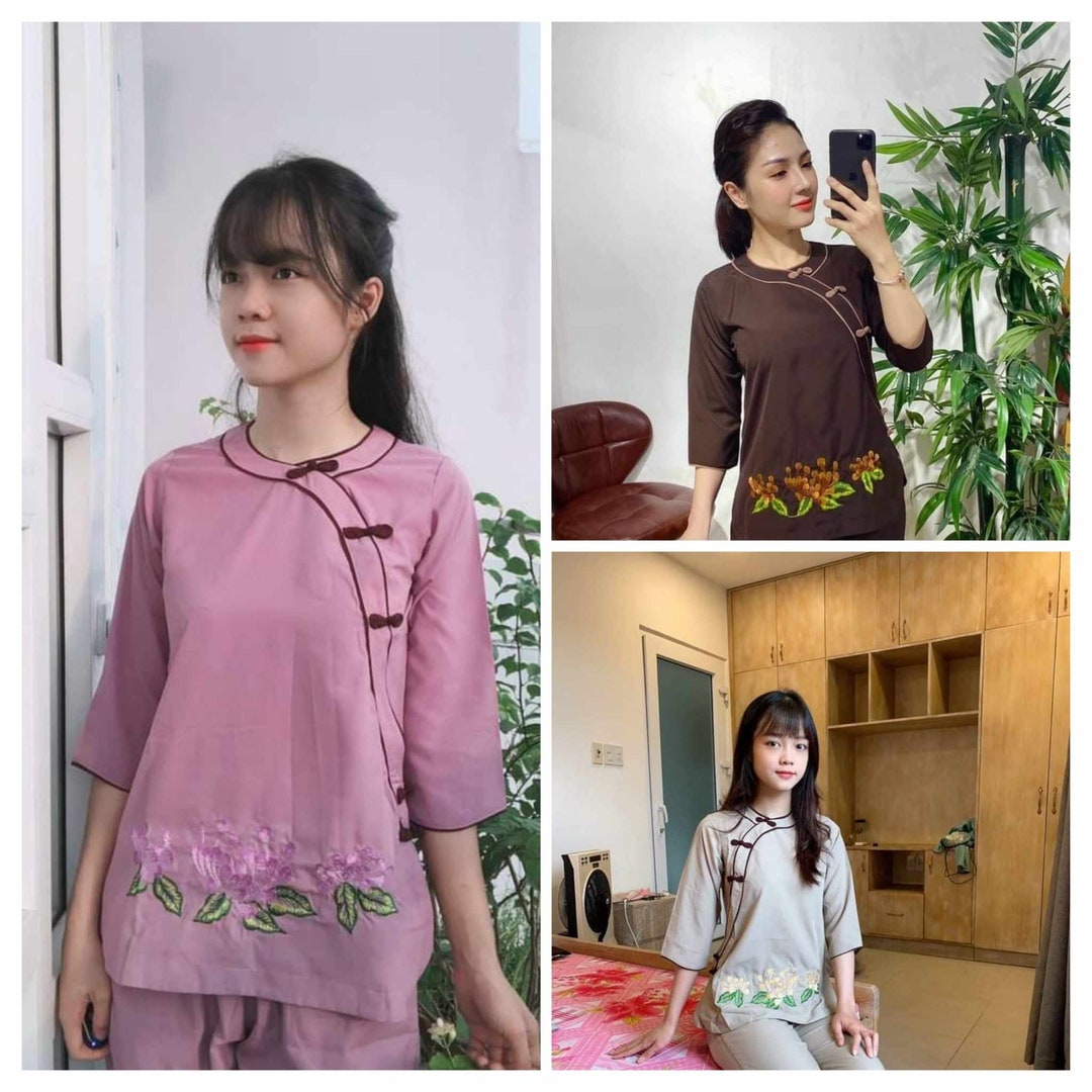 Women Buddhist Clothing Set, Meditation Clothes, Pajamasdo Bo Phat Tu ...