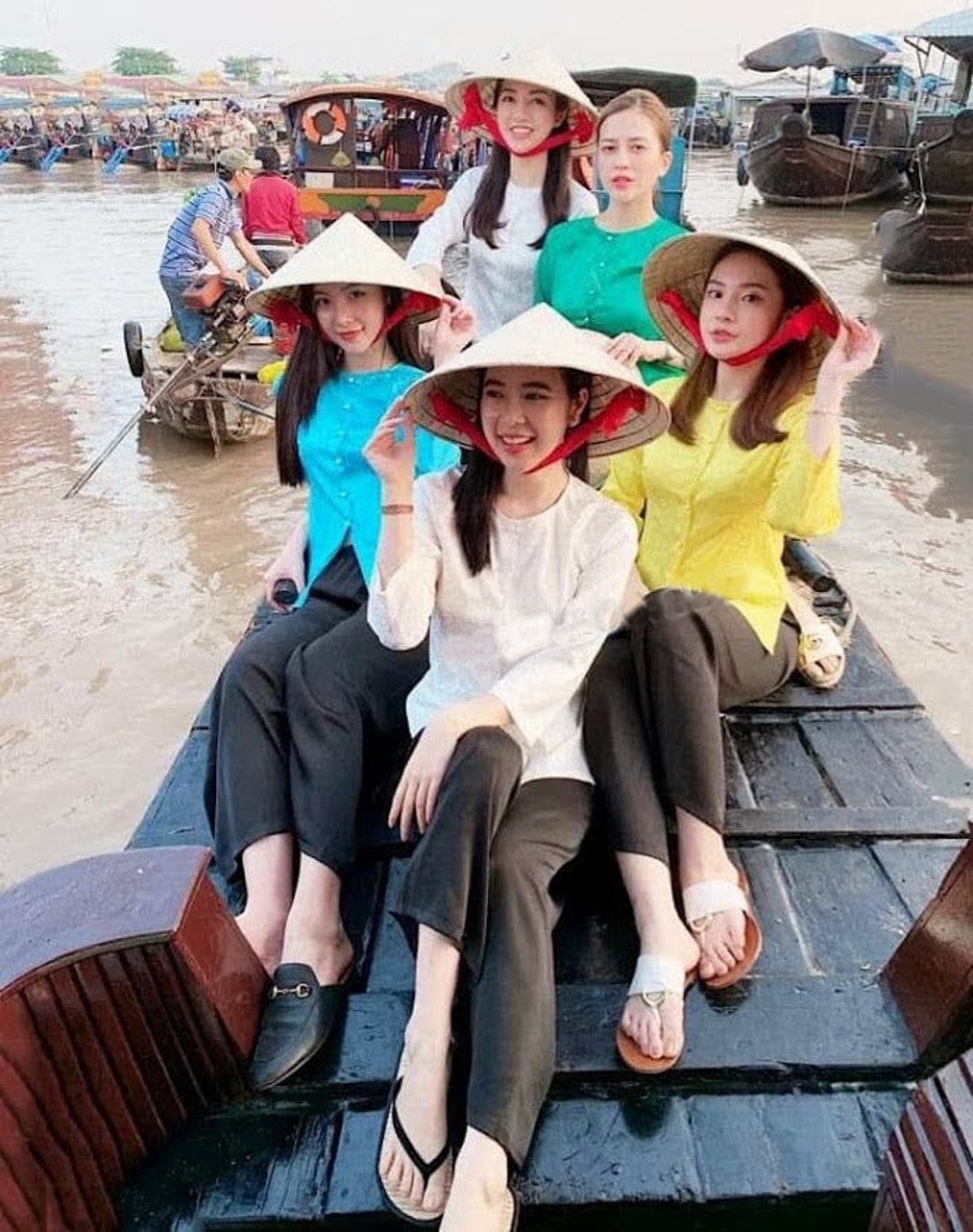 Áo Bà Ba Nguyên Bộ S-5xl southern Vietnamese Shirt With Pantsready to ...