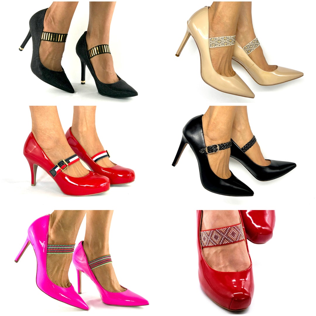 Pick 3pairs and Pay for 2 Detach Shoe Straps for Heels, Pumps, Wedges ...