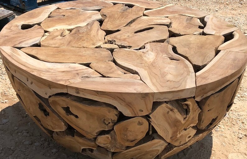 Teak Root Coffee Table Teak Wood Accent Table Teak End Table - Etsy