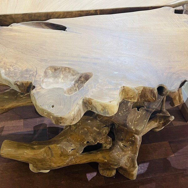 Teak Dining Table - Etsy