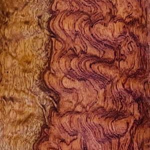 Genuine Burl Wood Octagon Coffee Table Mid Century Modern Furniture Geo ...