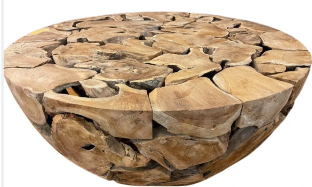 Teak Root Coffee Table Teak Wood Accent Table Teak End Table Teak Side ...