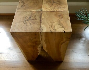 Teak Root Side Table Teak Driftwood Accent Table End Table Organic Teak ...
