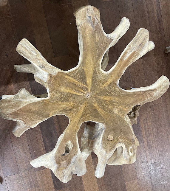 Teak Root Coffee Table Teak Wood Accent Table Teak End Table - Etsy