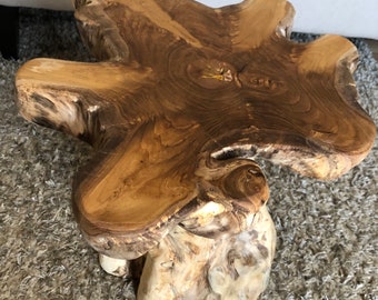 Teak Root Coffee Table Teak Wood End Table Teak Driftwood Side | Etsy