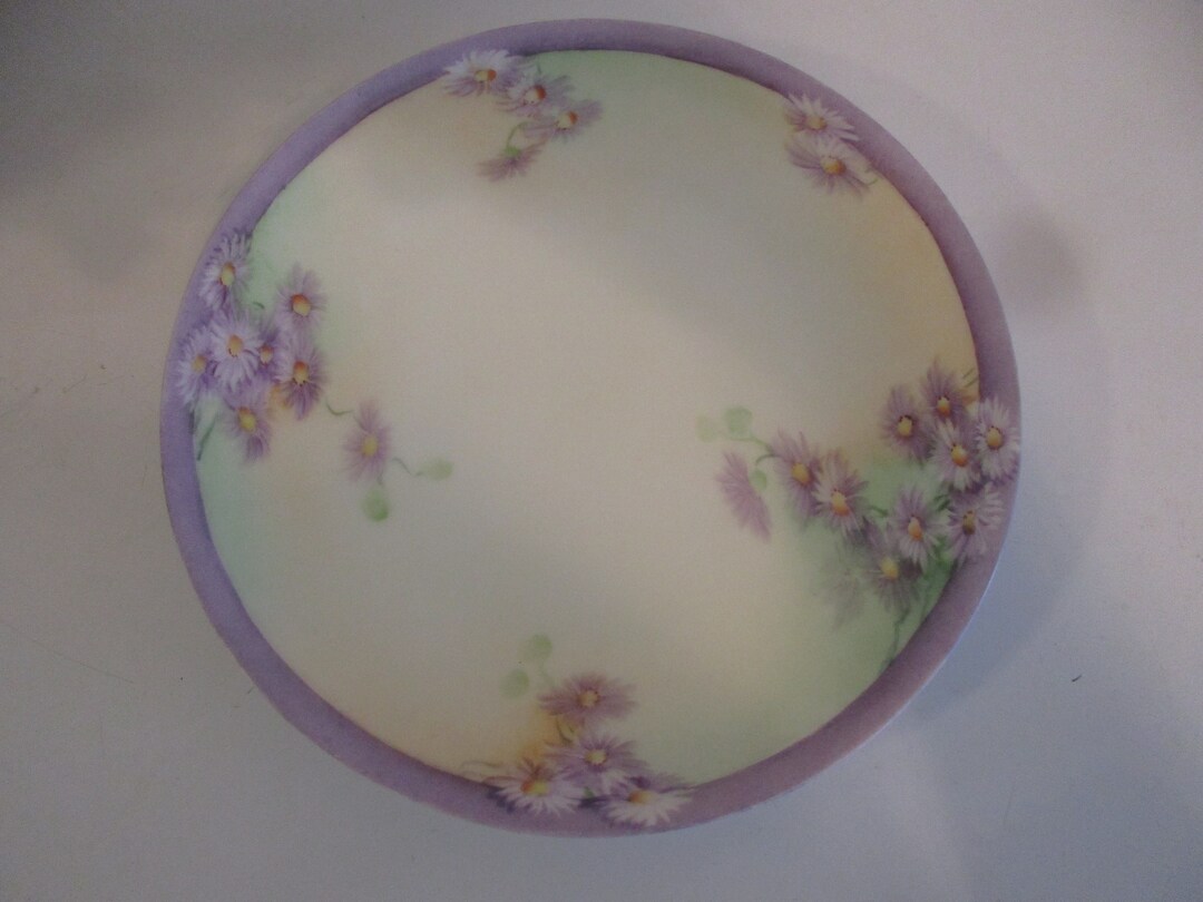 Vintage/antique 1920s Hand-painted Thomas Sevres Bavarian Plate - Etsy