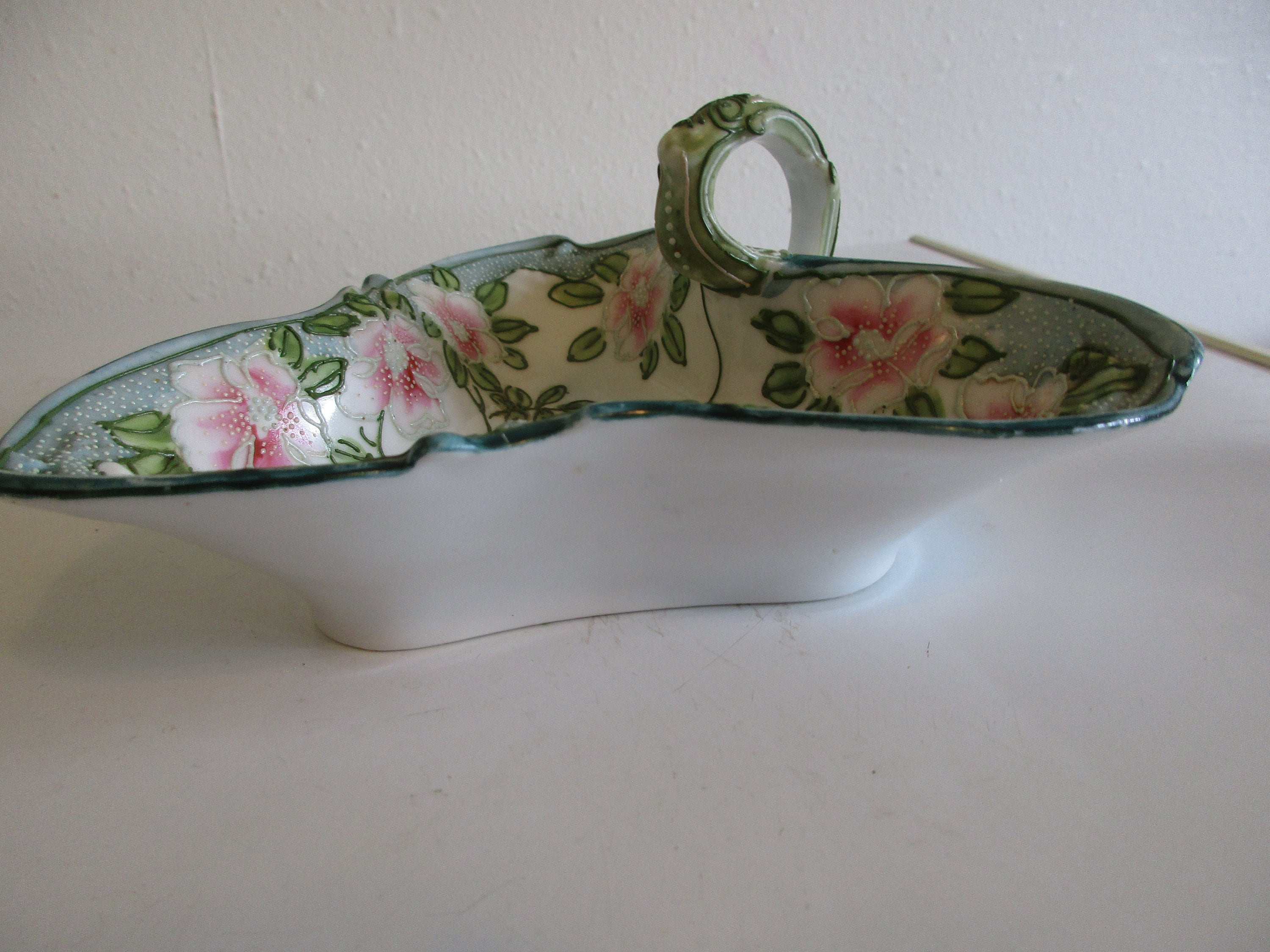 Antique Nippon Moriage Nappy/candy or Nut Dish (1891-1921) - Etsy