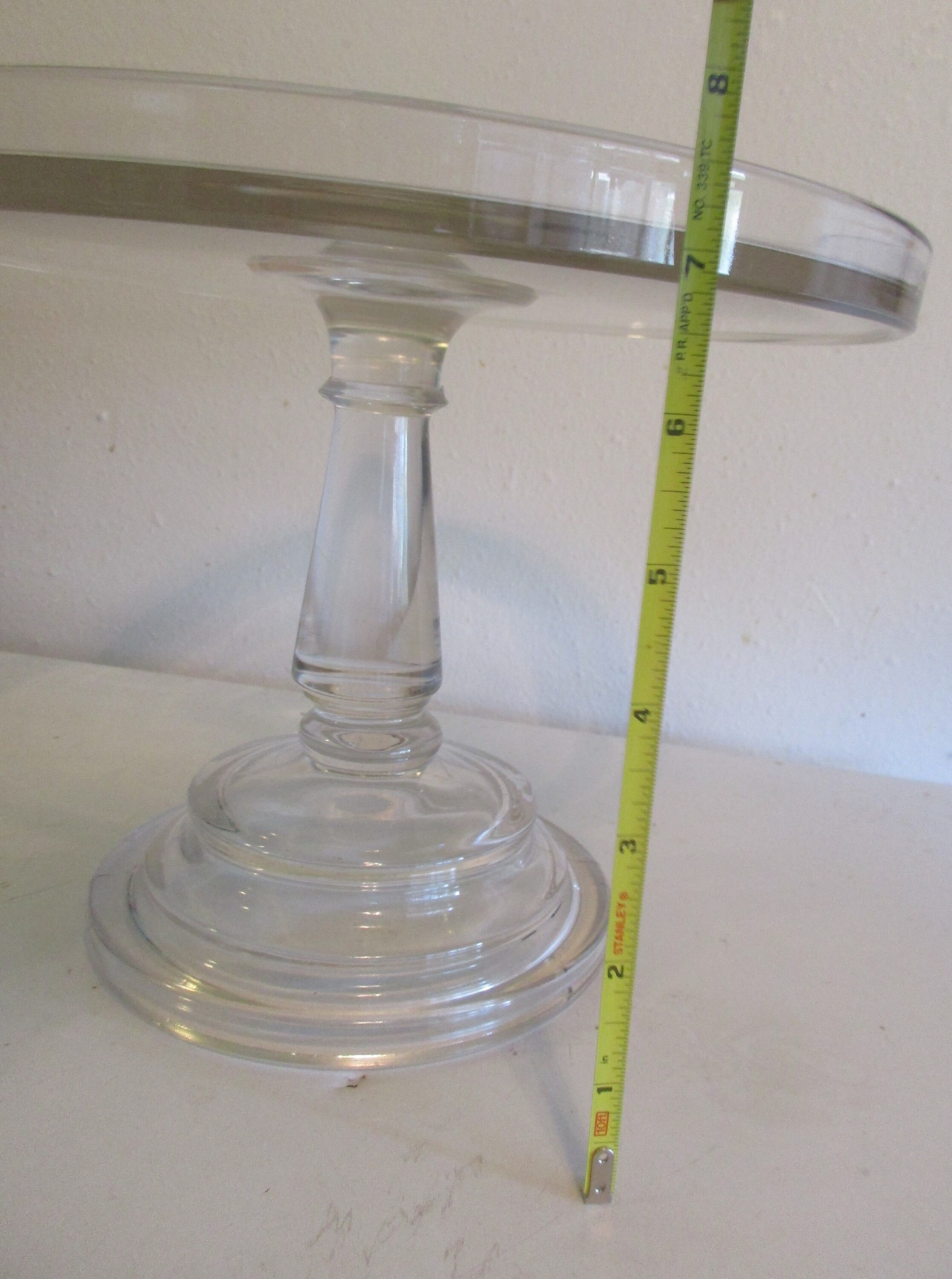 Antique Glass Cake Stand, Early 1900's - Etsy
