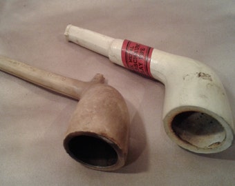 Antique clay pipes | Etsy