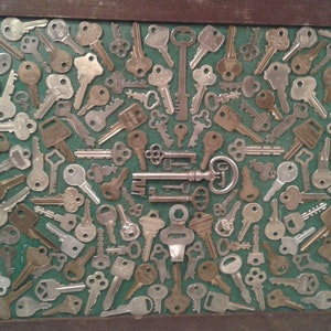 Antique Key Collection Skeleton Keys - Etsy