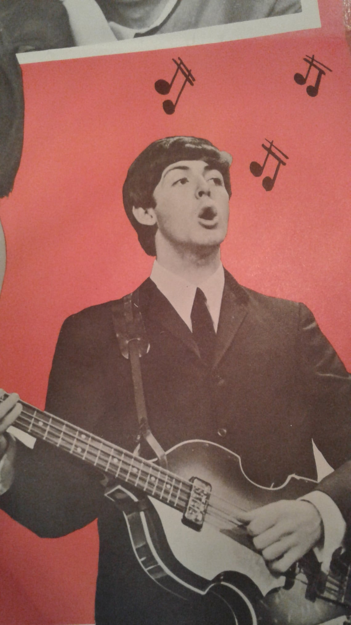 Original The Beatles Poster 1964 Large Dell Advertising Rare | Etsy