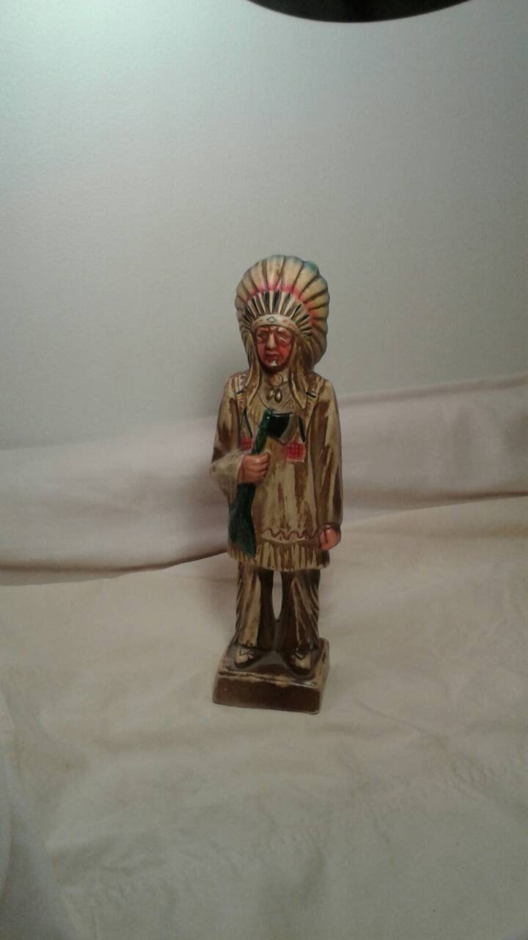 Vintage Native American Statue Vintage Indian Ceramic Figurine - Etsy