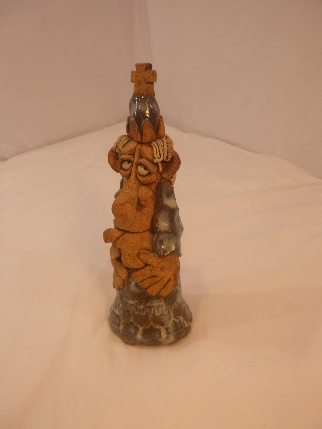 Vintage Wizard Statue, Vintage Cartoon Wizard Artwork - Etsy