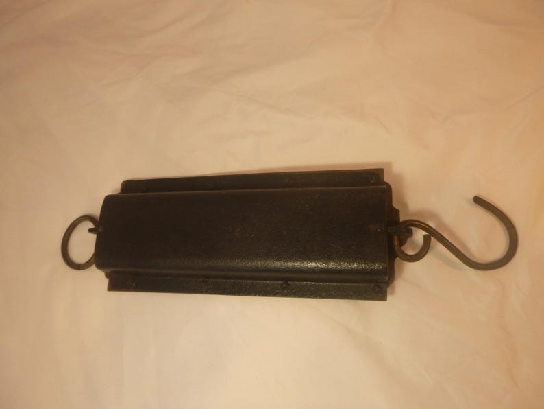 Antique Chatillon's Milk Scale, Antique Farm Scale 60lb, Brass Hanging ...