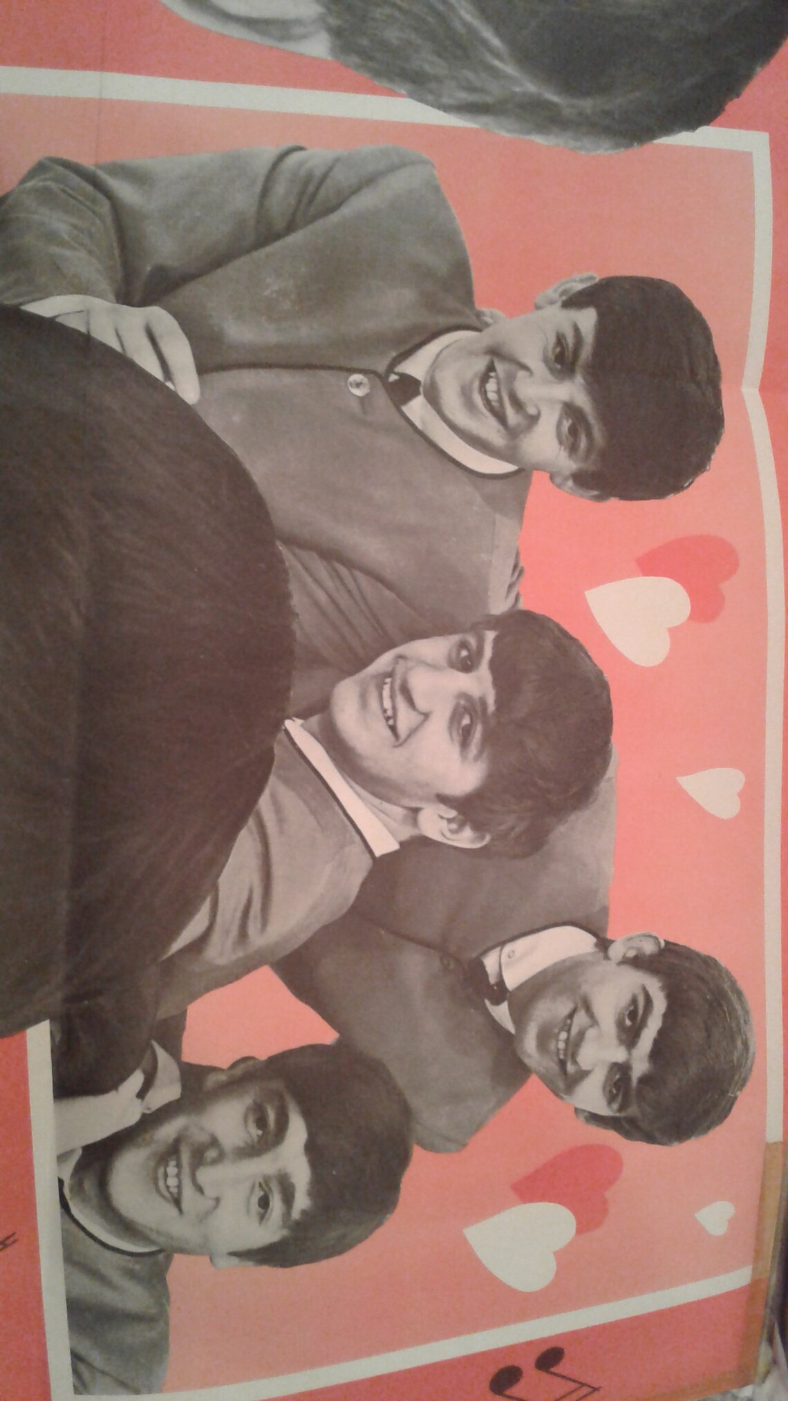 Original The Beatles Poster 1964 Large Dell Advertising Rare | Etsy