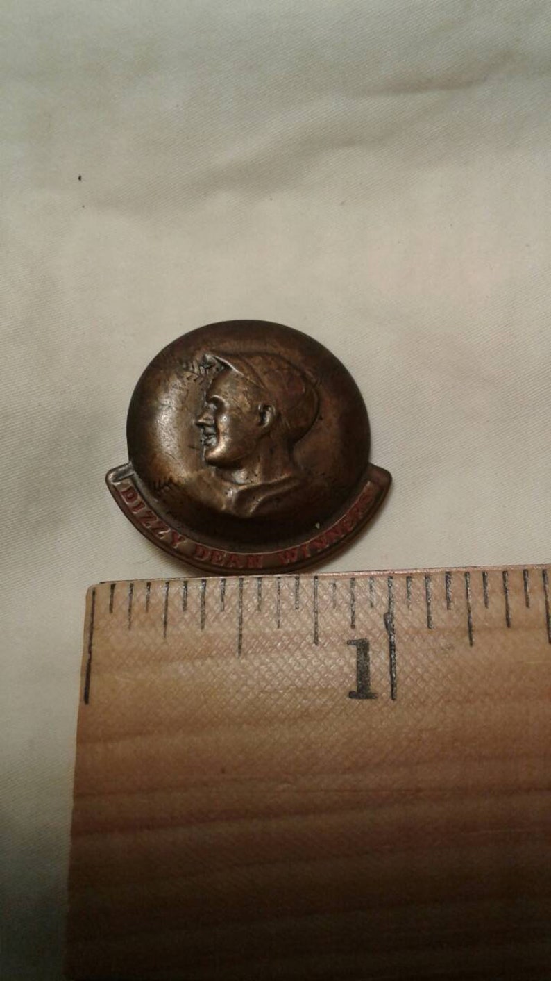 Antique Dizzy Dean Baseball Pin Antique Sports Memorabilia Rare Pin ...