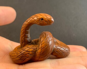 Wood snake | Etsy