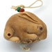 1 Hand Carved Tagua Nut Rabbit Netsuke, Hand Carved Phytelephas Rabbit ...