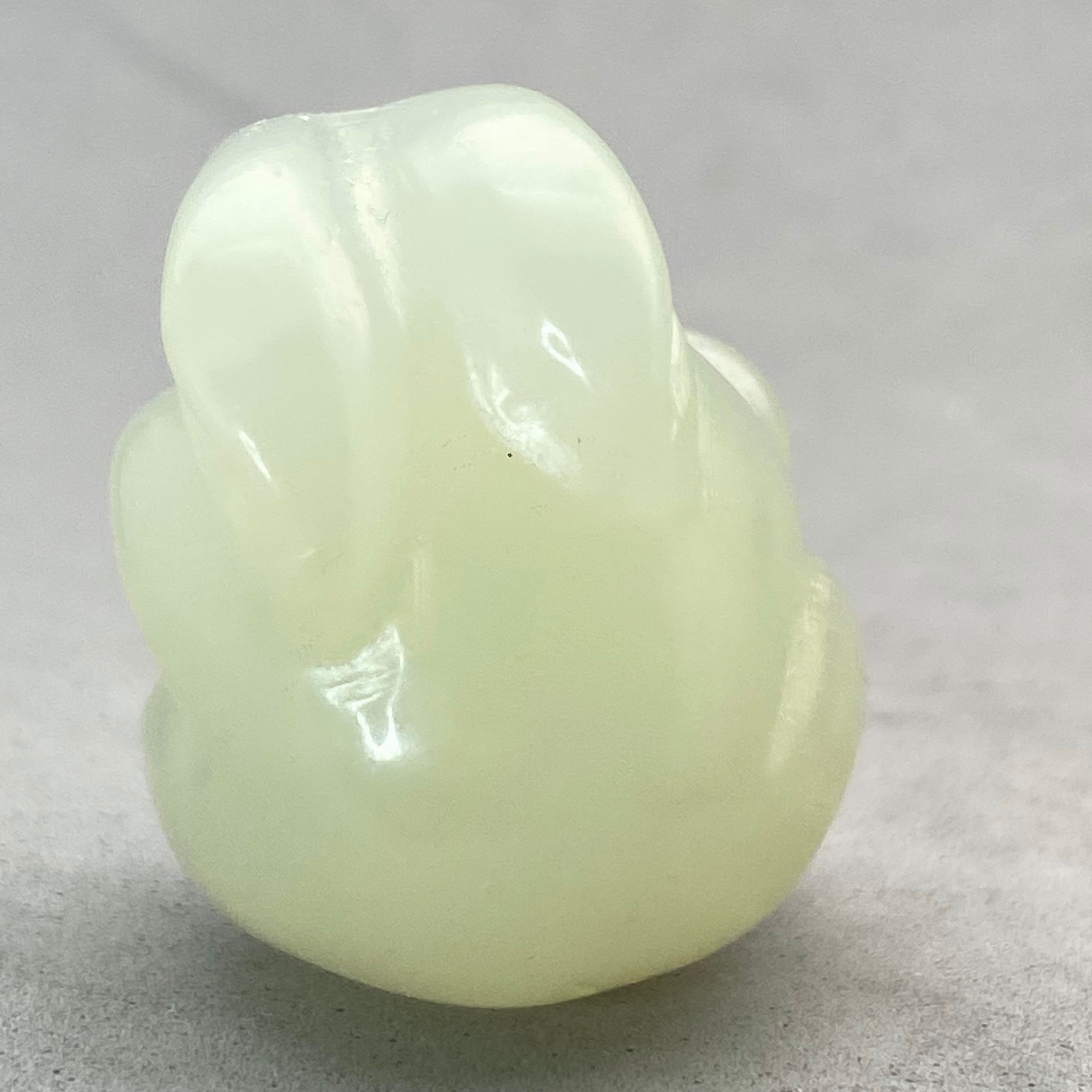 1 Vintage Hand Carved Green Jade Bunny Charm Green Jade - Etsy