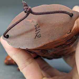 Hand Carved Boxwood Inro, Japanese Box Wears With Kimono, for Stamp ...