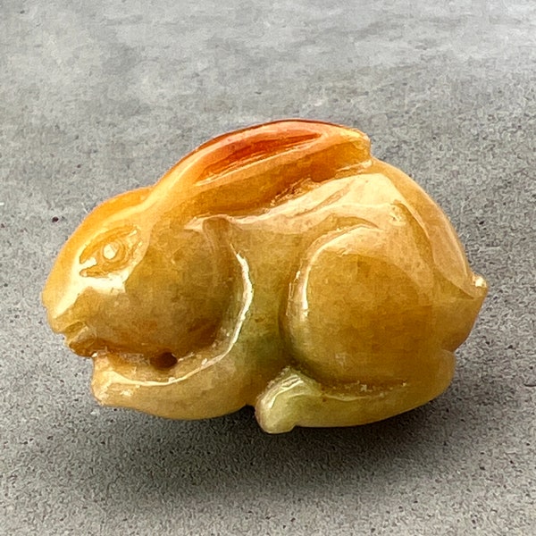 Yellow Jade Rabbit - Etsy