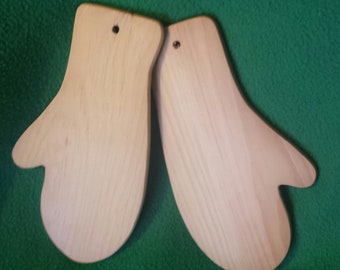 Wood mittens | Etsy