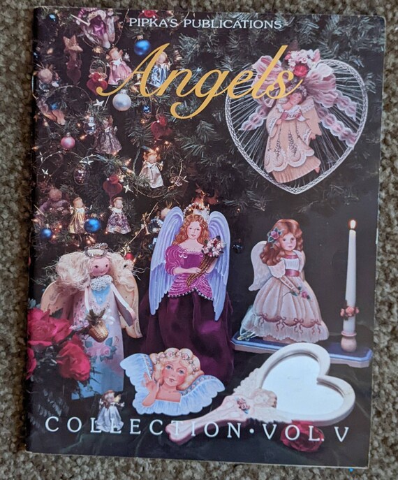 Pipka Angels Paint Book | Etsy