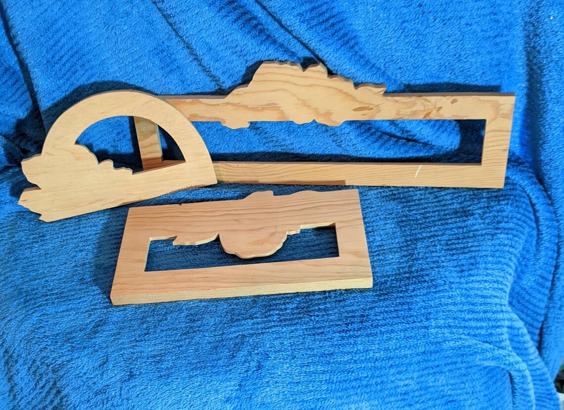 Wood Cutout Frames - Etsy