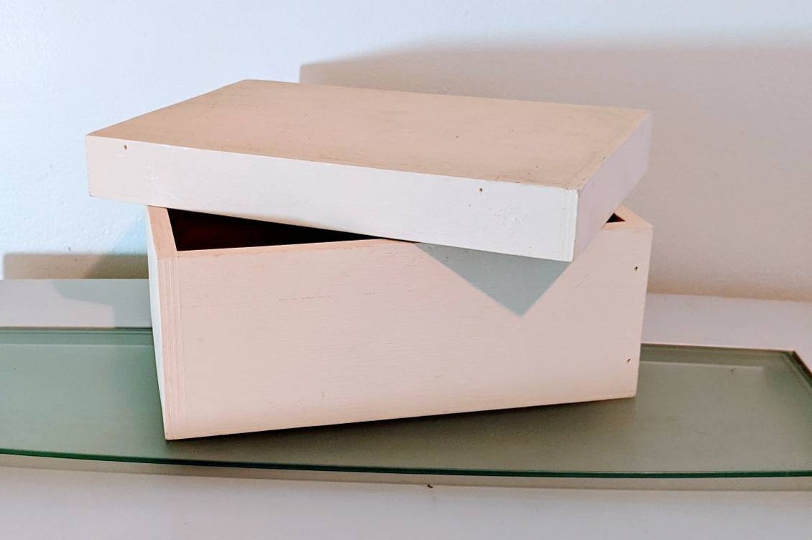 Wood Rectangle Box - Etsy
